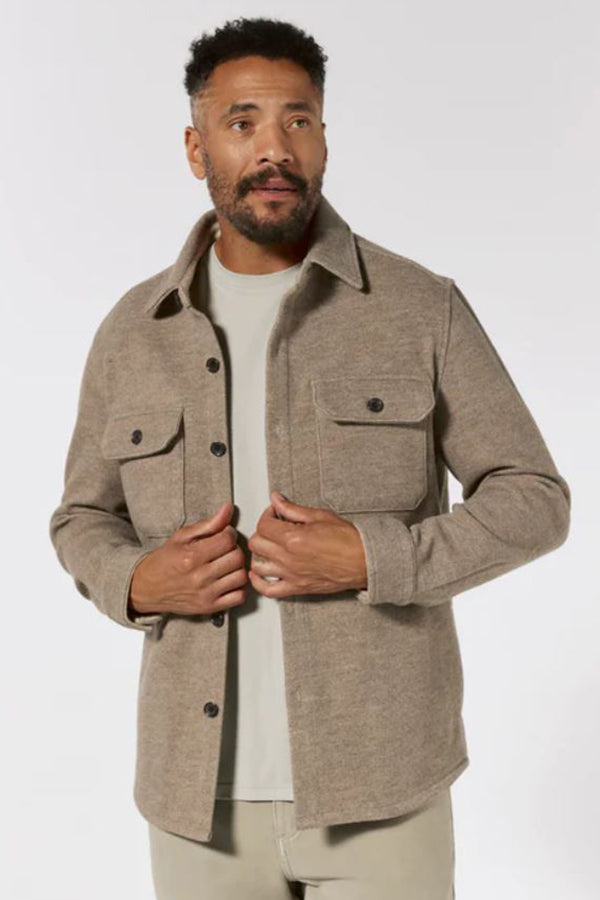 7 Diamonds Generation Melange Shacket – The Foursome & Boundary Clothing