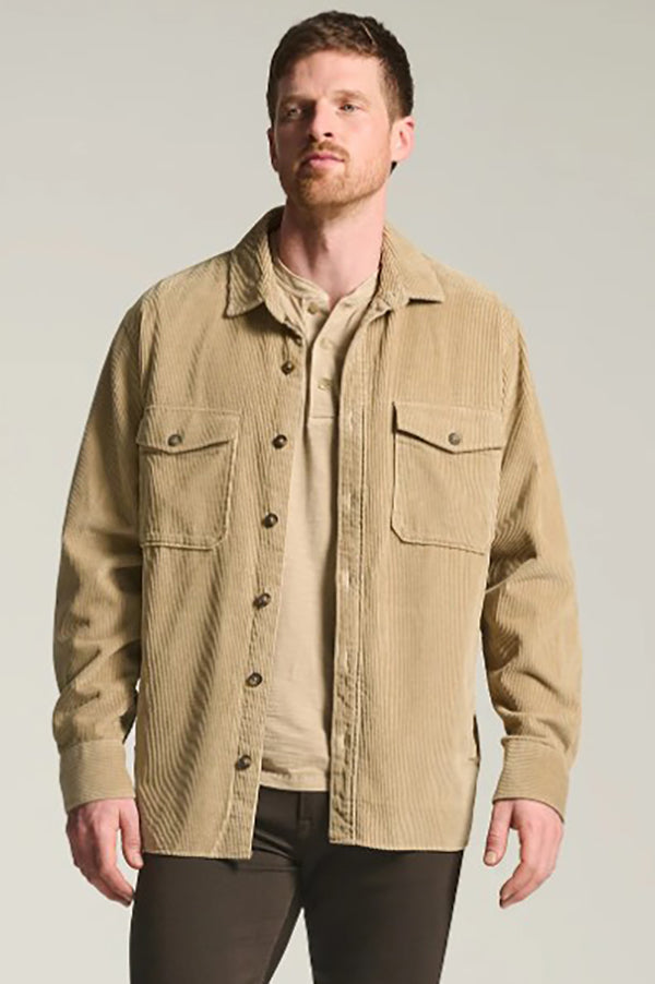 34 Heritage Aluminum Corduroy Overshirt – The Foursome & Boundary Clothing